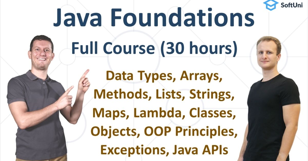 Free Java Foundations Course Learn To Code Softuni Global